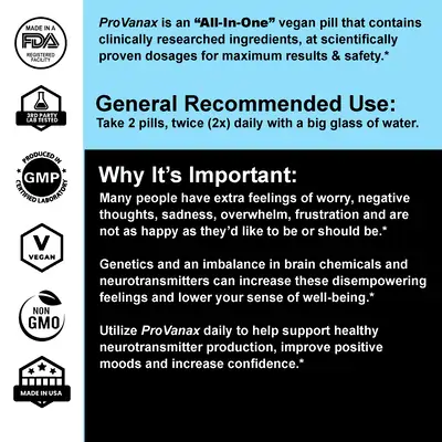 ProVanax™ - Improve Positive Mood & Reduce Negative Feelings In 2025 By ...